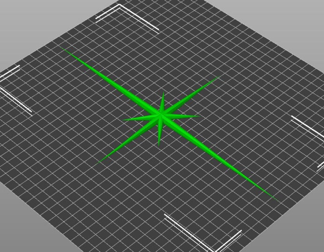 MCM Starburst Star Mid Century Modern .STL File for 3D Printing - Etsy