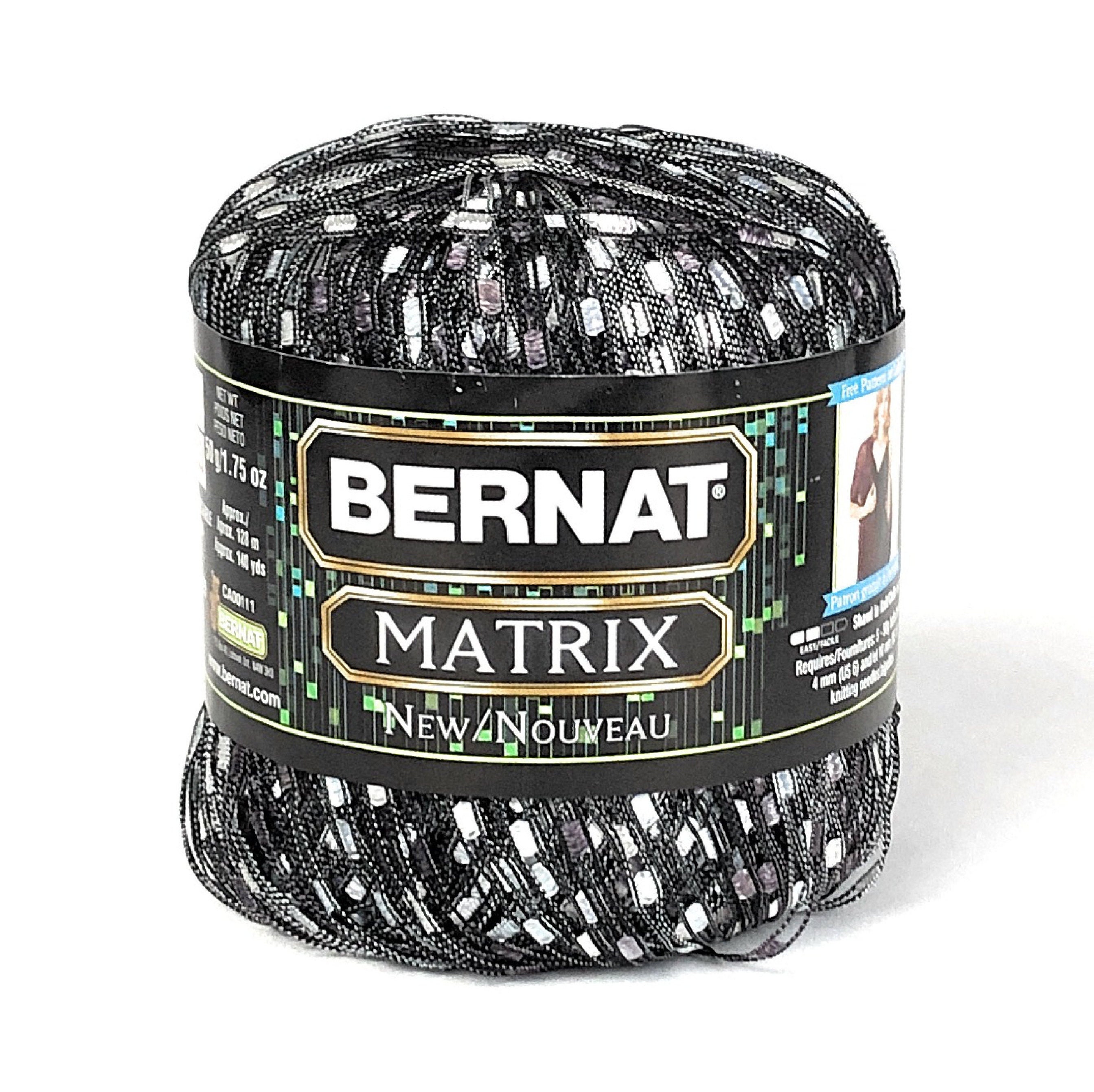 Bernat Matrix New Nouveau Ladder Ribbon Yarn Color Variations Available ...
