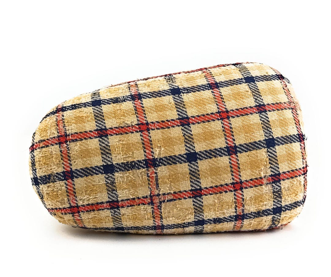 Vintage Dressmaker / Taylor's 10 Ham Plaid Wool Print Ironing Pressing ...