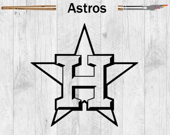 Houston Astros Decal - Etsy