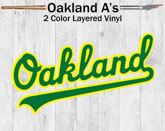 Oakland A’s Sticker - Etsy