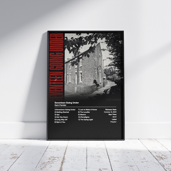 Sam Fender Album Cover Poster - Etsy UK