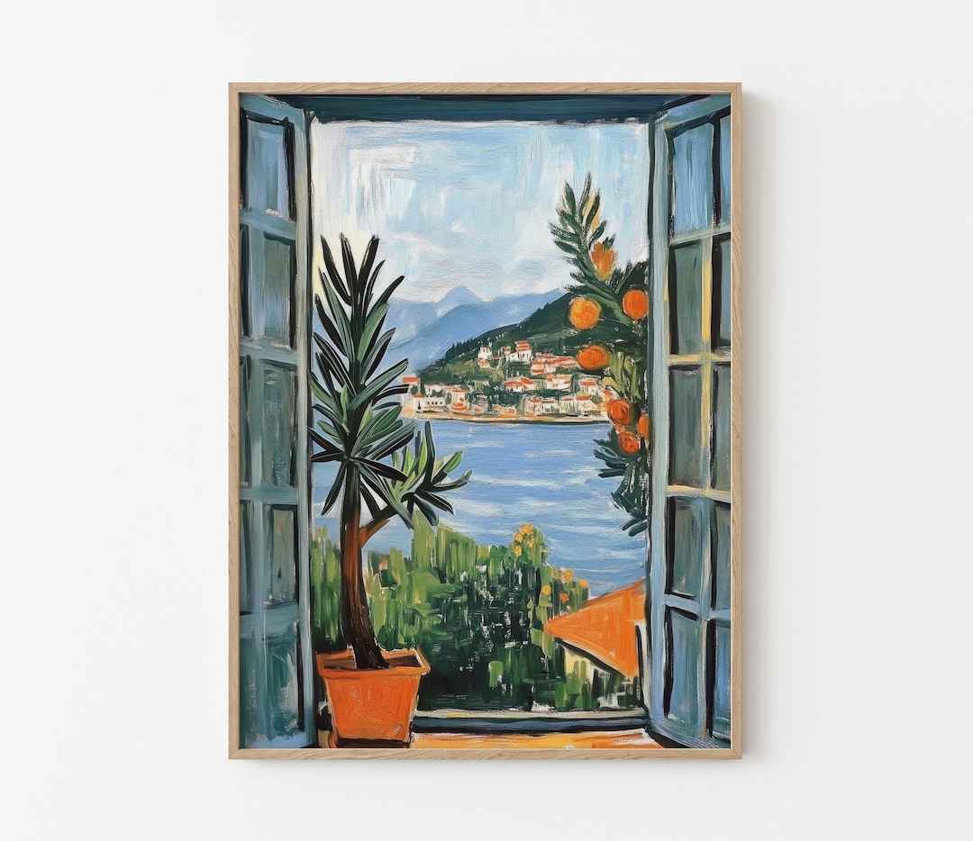 Open Window Henri Matisse Print | Henri Matisse Style Fauvism Painting ...