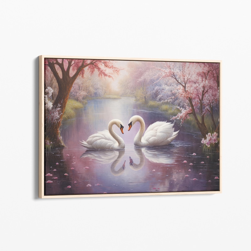 Swan Print - Etsy