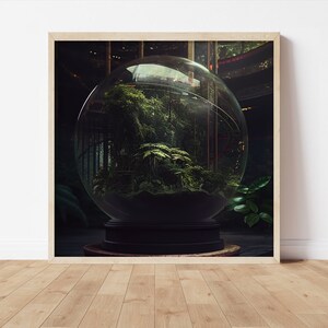 Amazon Rainforest Inspired Snowglobe Rainforest Terrarium Artwork Gift ...