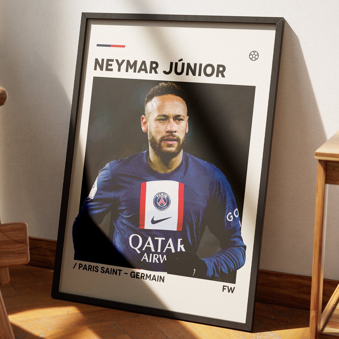 Neymar Jr. Poster Paris Saint Germain Poster Print PSG - Etsy
