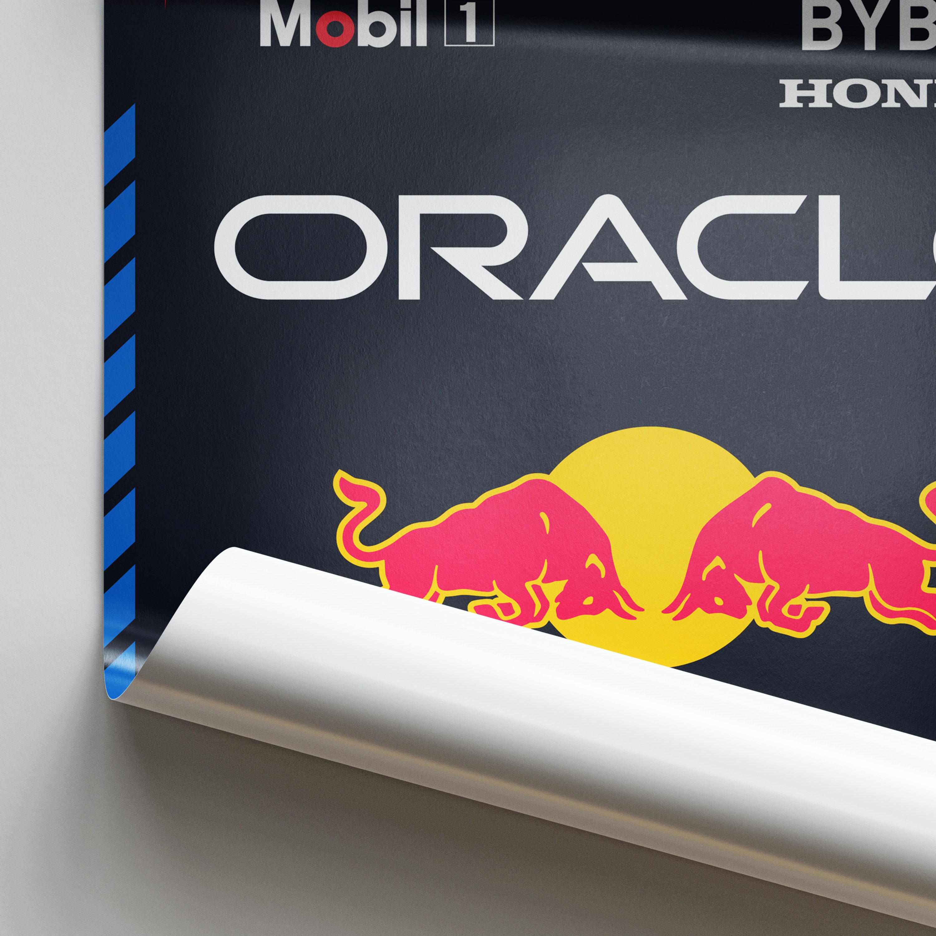 Red Bull Racing 2024 Race Suit Poster, 2024 Formula 1 Poster ...