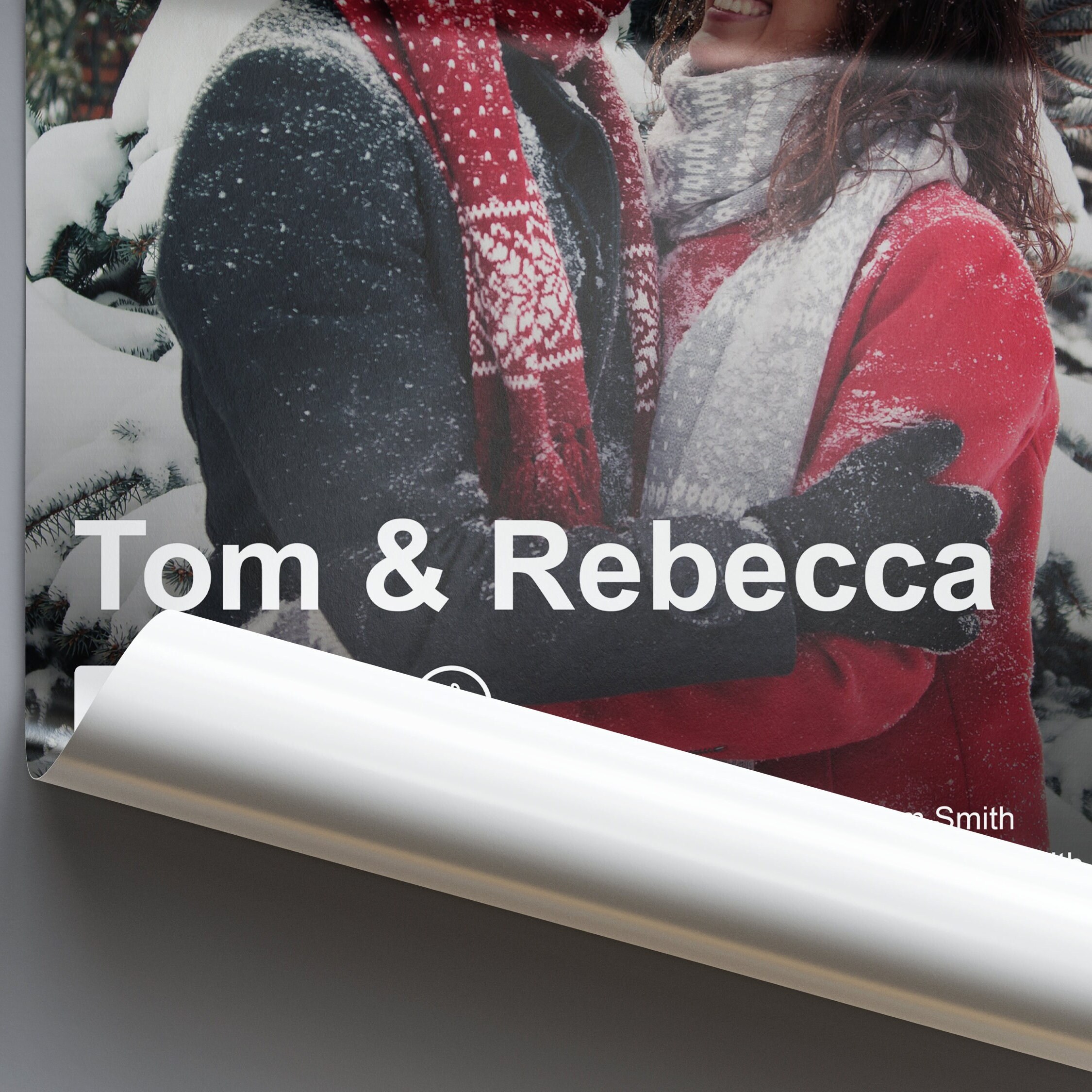 Personalized Couples Movie Poster, Valentine's Day Gift, Custom Couples ...