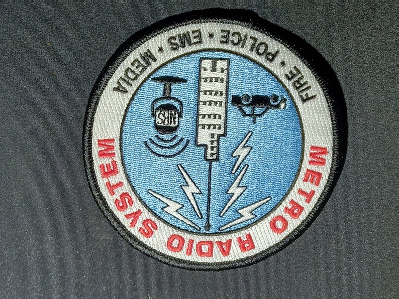 Metro Radio System Fire Police EMS Media Patch MA FDNY New York Fire - Etsy