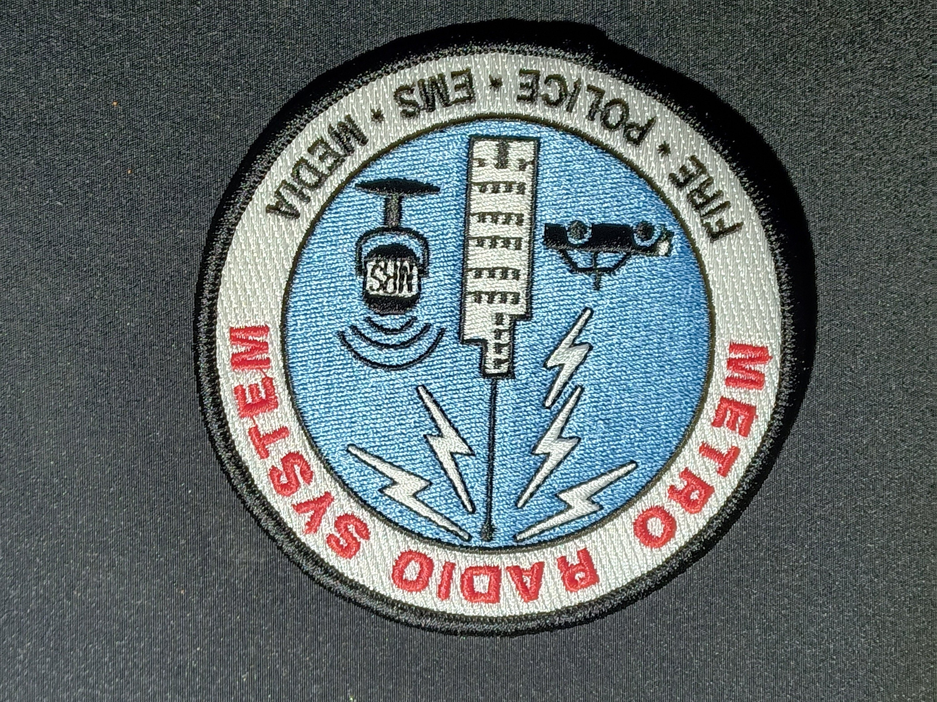 Metro Radio System Fire Police EMS Media Patch MA FDNY New York Fire - Etsy