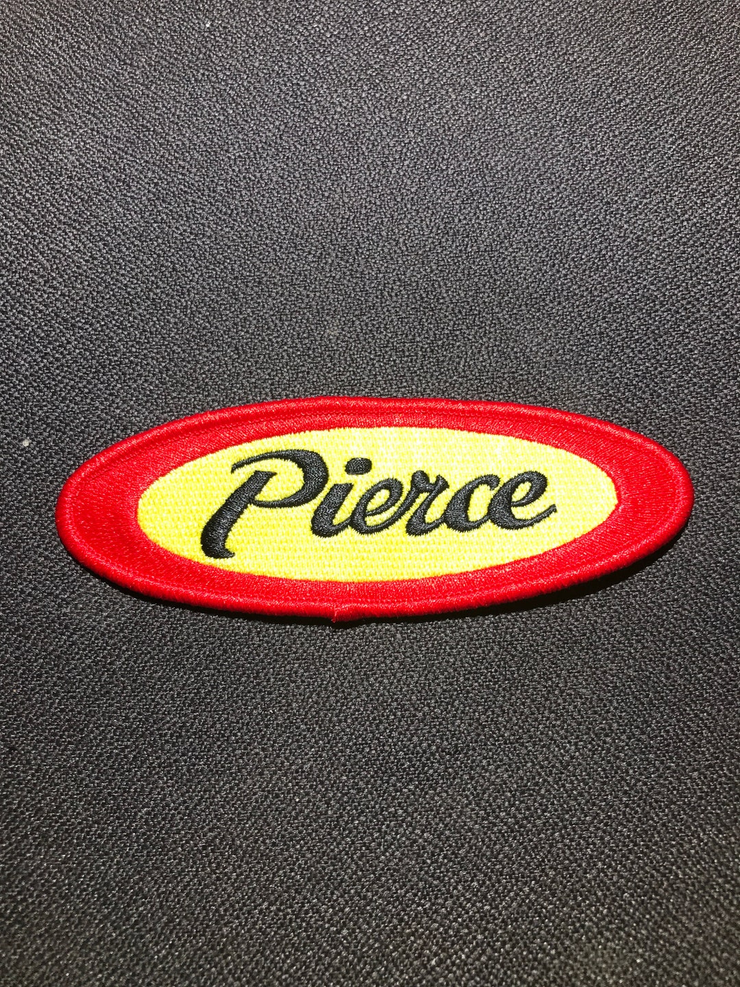 Pierce Red and Yellow Fire Apparatus Patch Md Va Calfire Ca Va Chicago ...