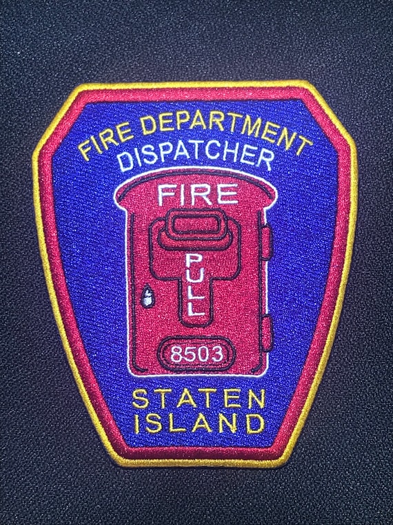 FDNY Staten Island Fire Dispatcher Patch Md Va CalFir… - Gem