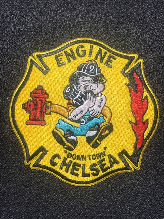 Chelsea Fire Dept Engine-2 Popeye Patch New York FDNY NH MA - Etsy