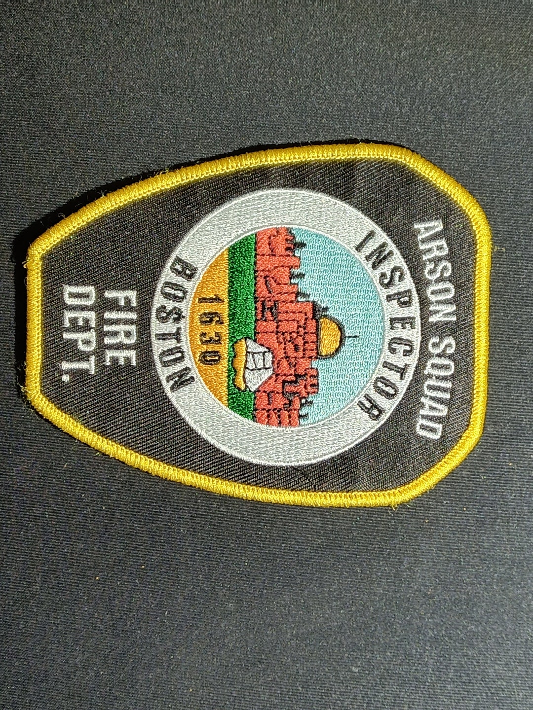 Boston Fire Dept Arson Squad Inspector Patch MA FDNY New York - Etsy