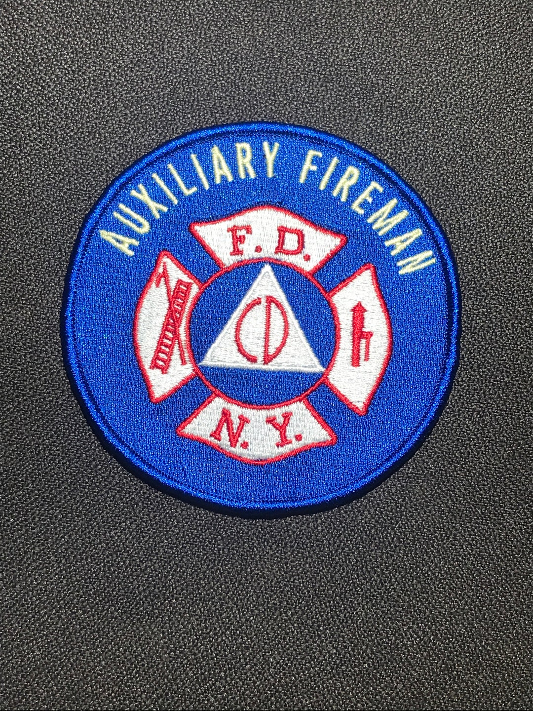 FDNY CD Civil Defense Auxilliary Firefighter Patch Md Va Fire ...