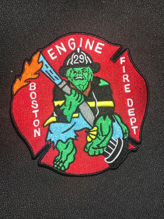 Boston Fire Dept Engine-29 Hulk Patch New York FDNY NH MA Mass - Etsy