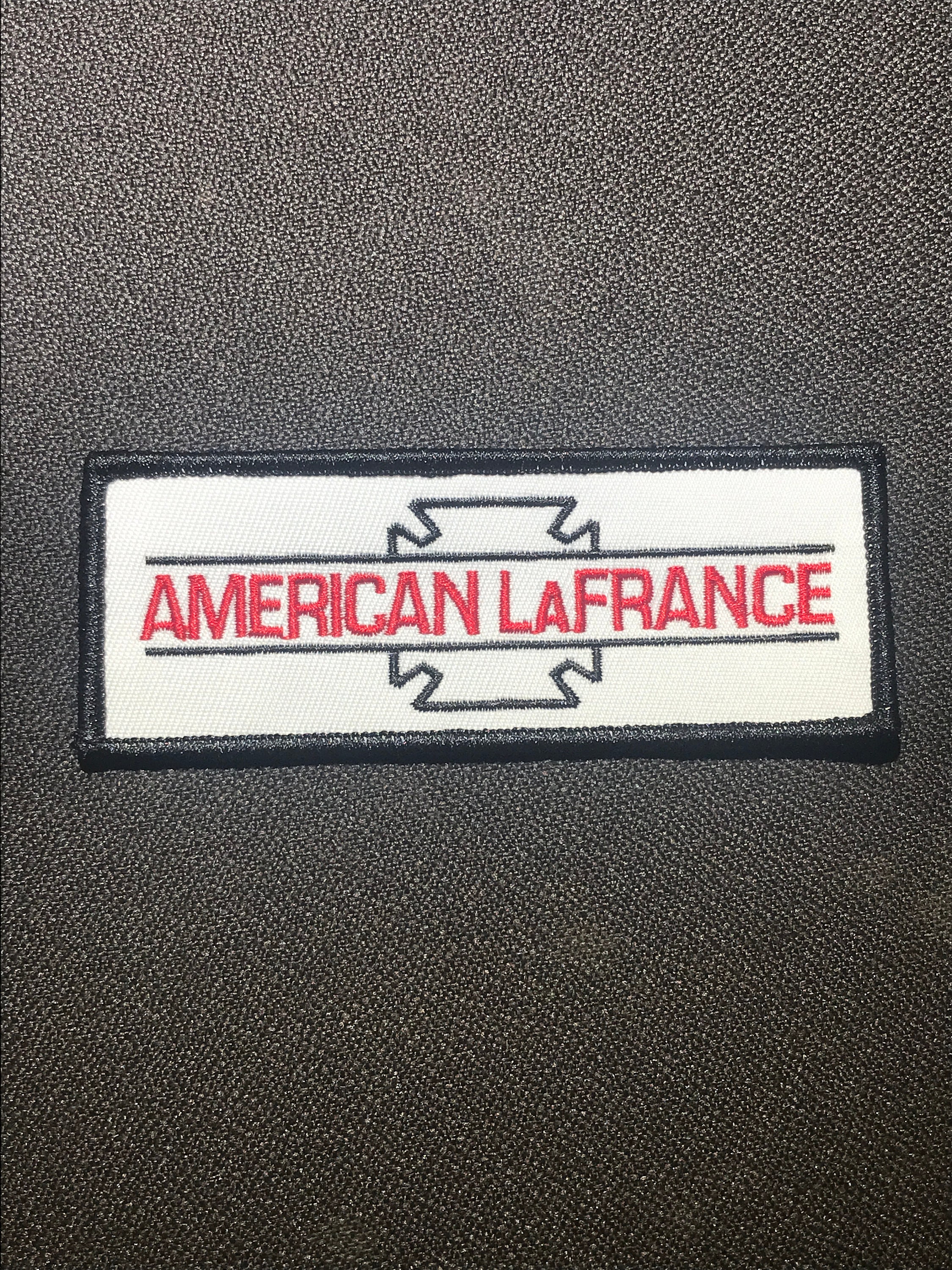 American Lafrance Black and White Fire Apparatus Patch Md Va Calfire Ca ...
