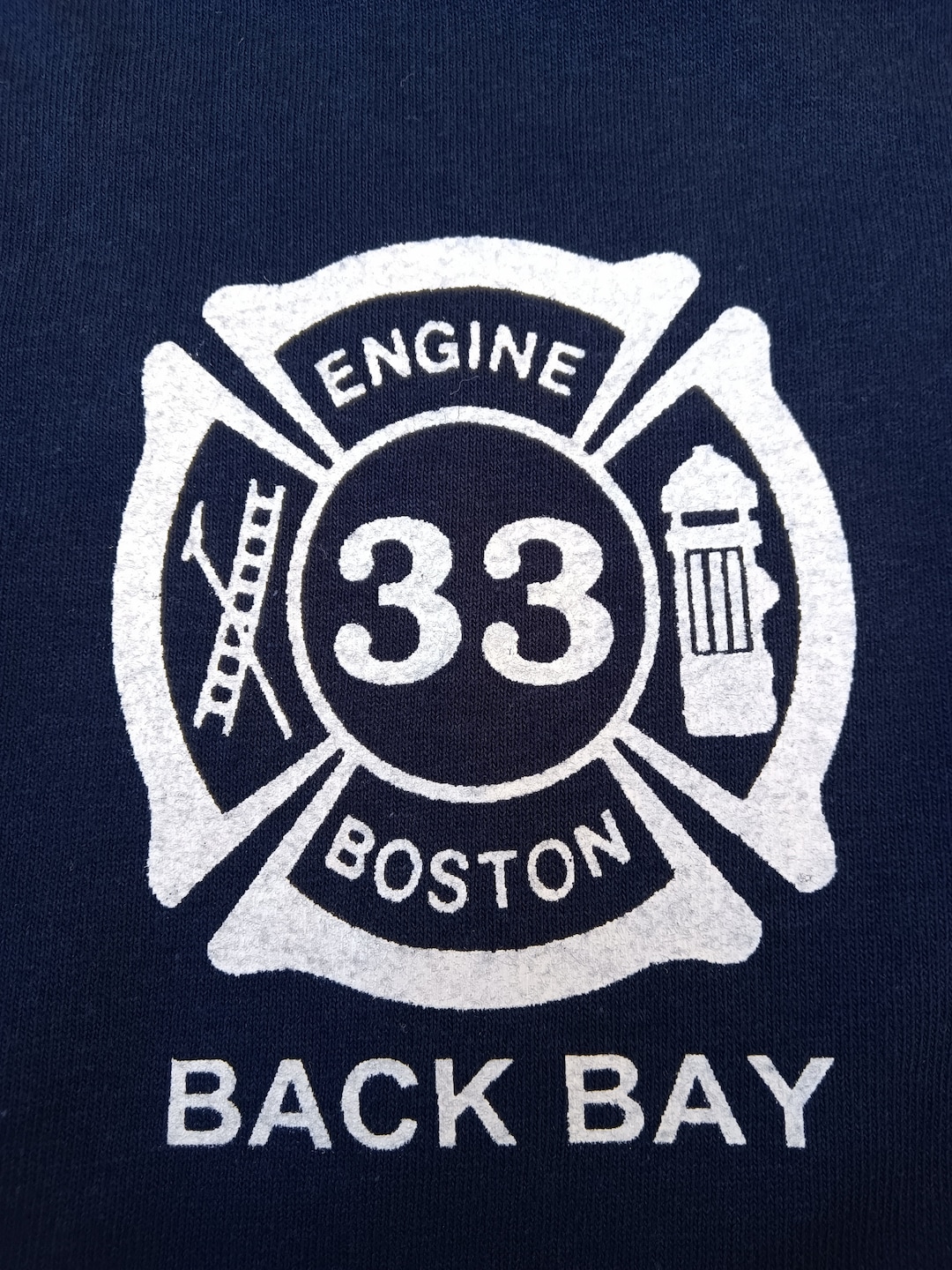 Boston Fire Dept Engine-33 Medium T-shirt - Etsy