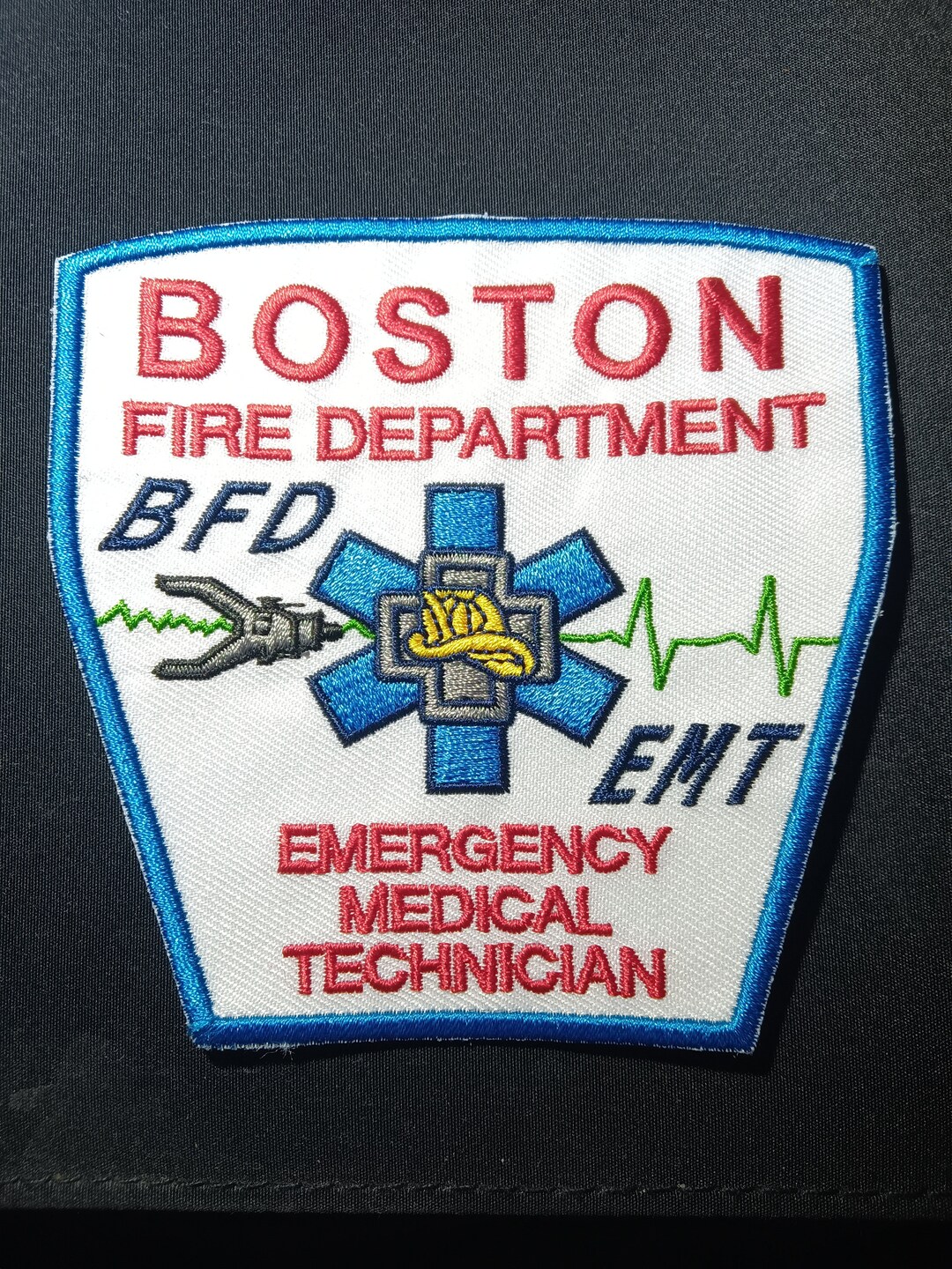 Boston Fire Dept EMT Patch MA FDNY New York Fire - Etsy