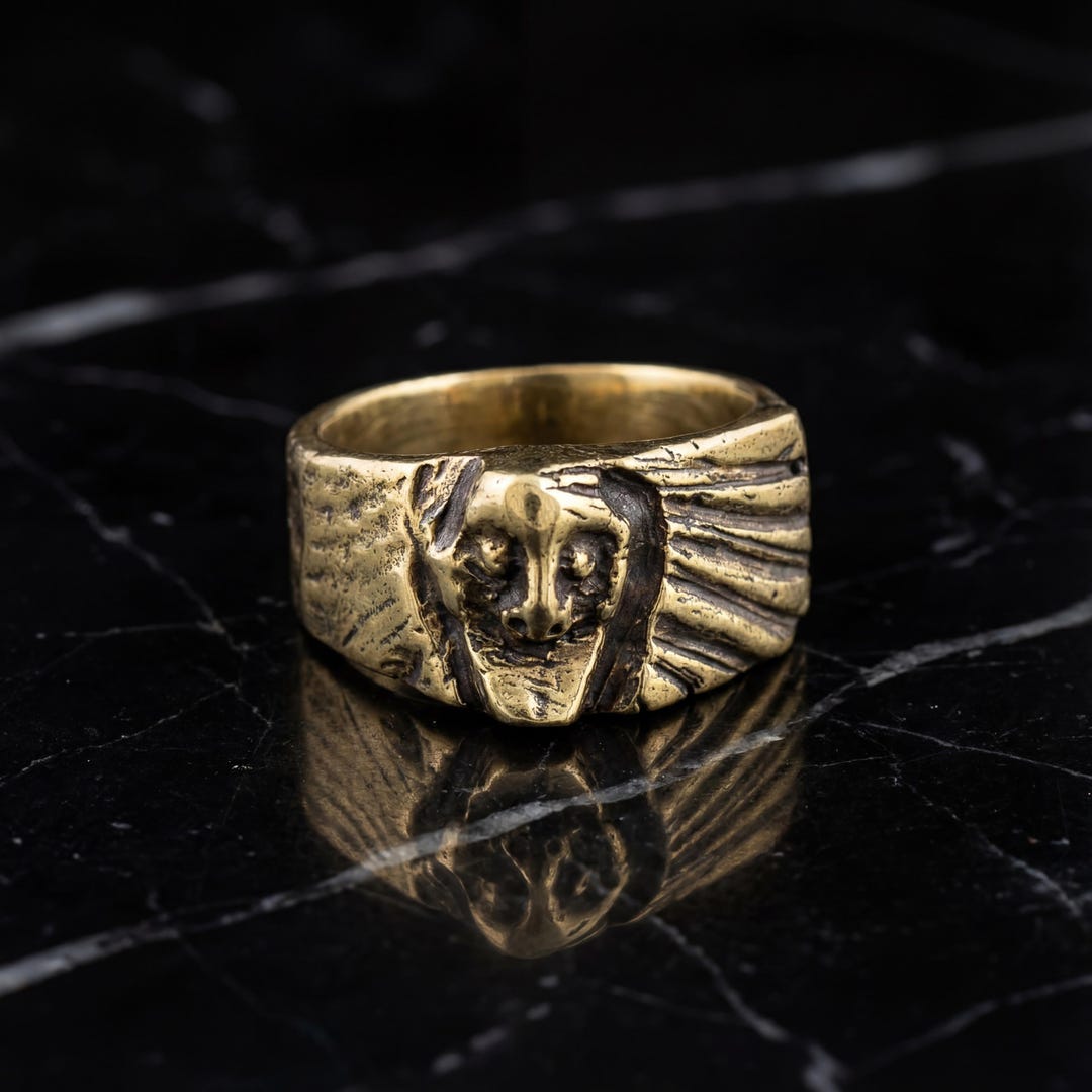 Creepy Face in a Ring - Etsy