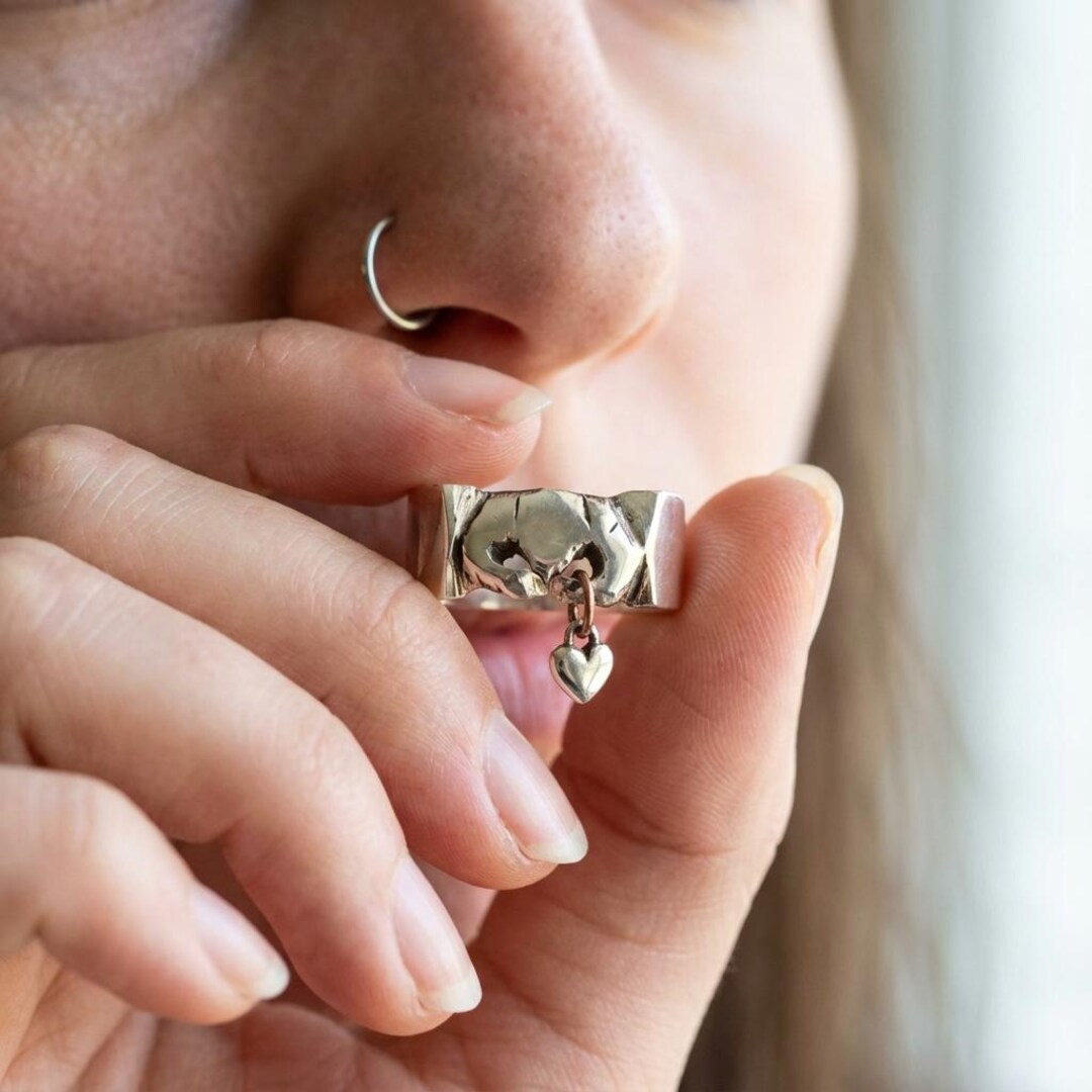 Creepy Nose With Piercing - Etsy