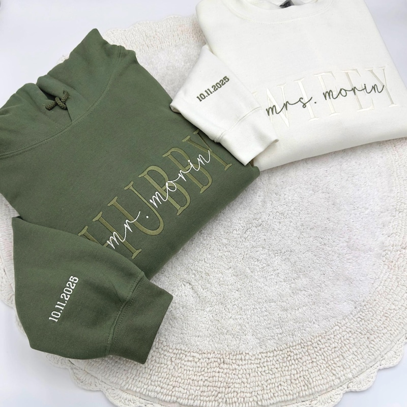 Hubby & Wife Sweatsuit - Etsy