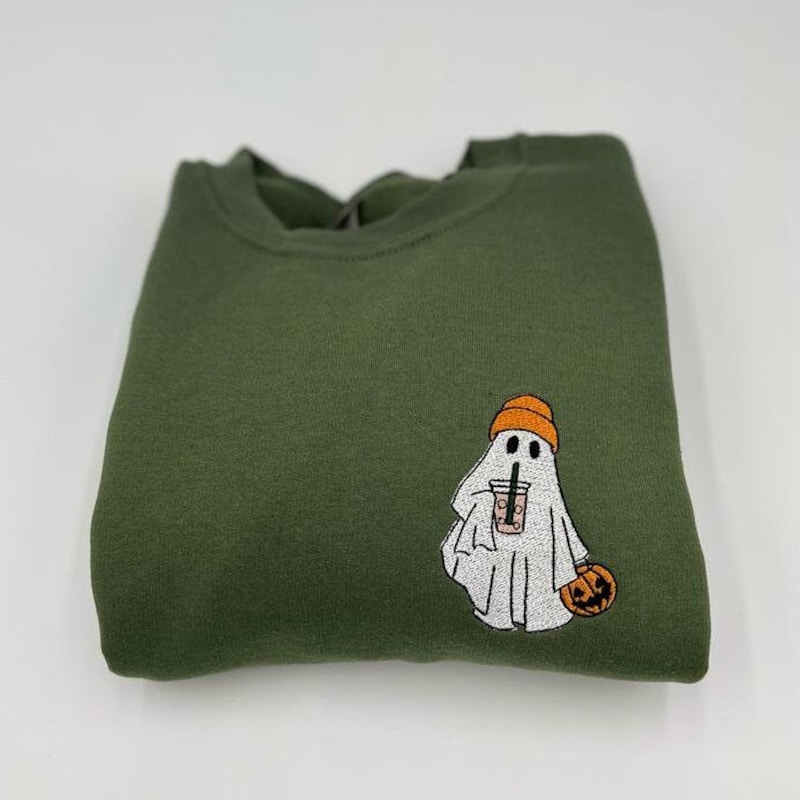Women Ghost Sweatshirt - Etsy