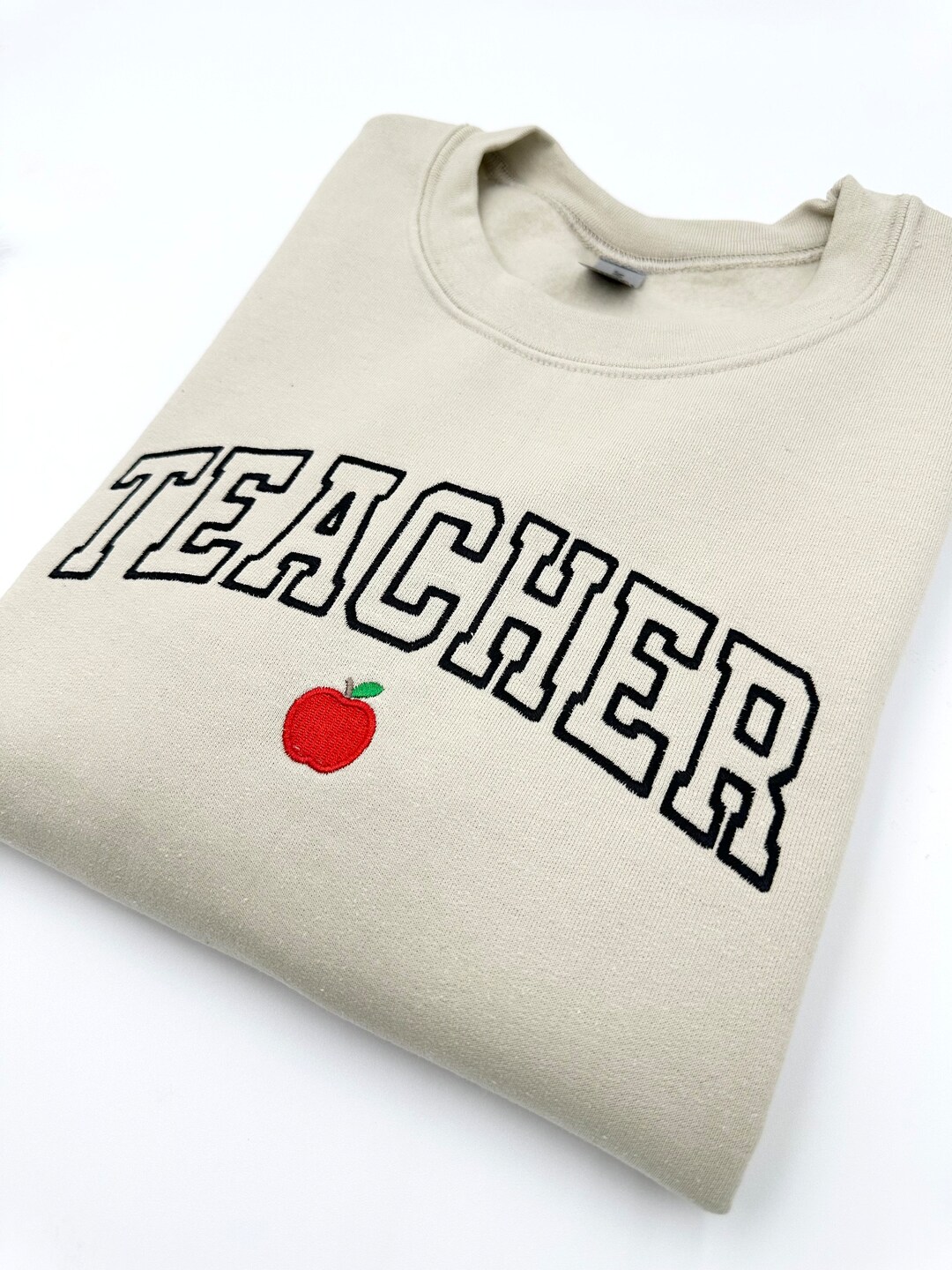 Embroidered Teacher Sweatshirt or Hoodie: Personalized Tutor Gift - Etsy