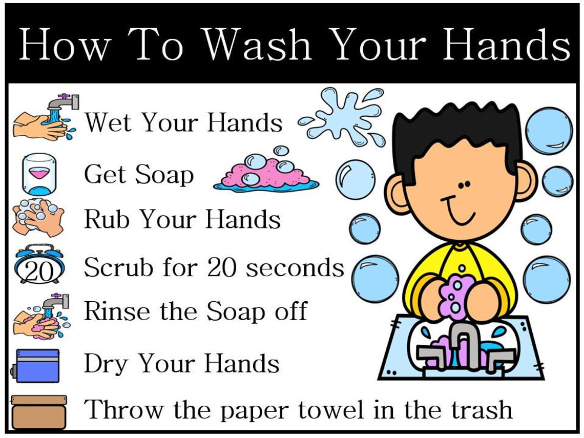 Interactive Adapted Books Life Skills Wash Hands Adapted Book Autism ...