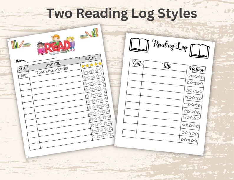 Kids Reading Printable, Kids Reading Log, Kids Book Report, Summer ...