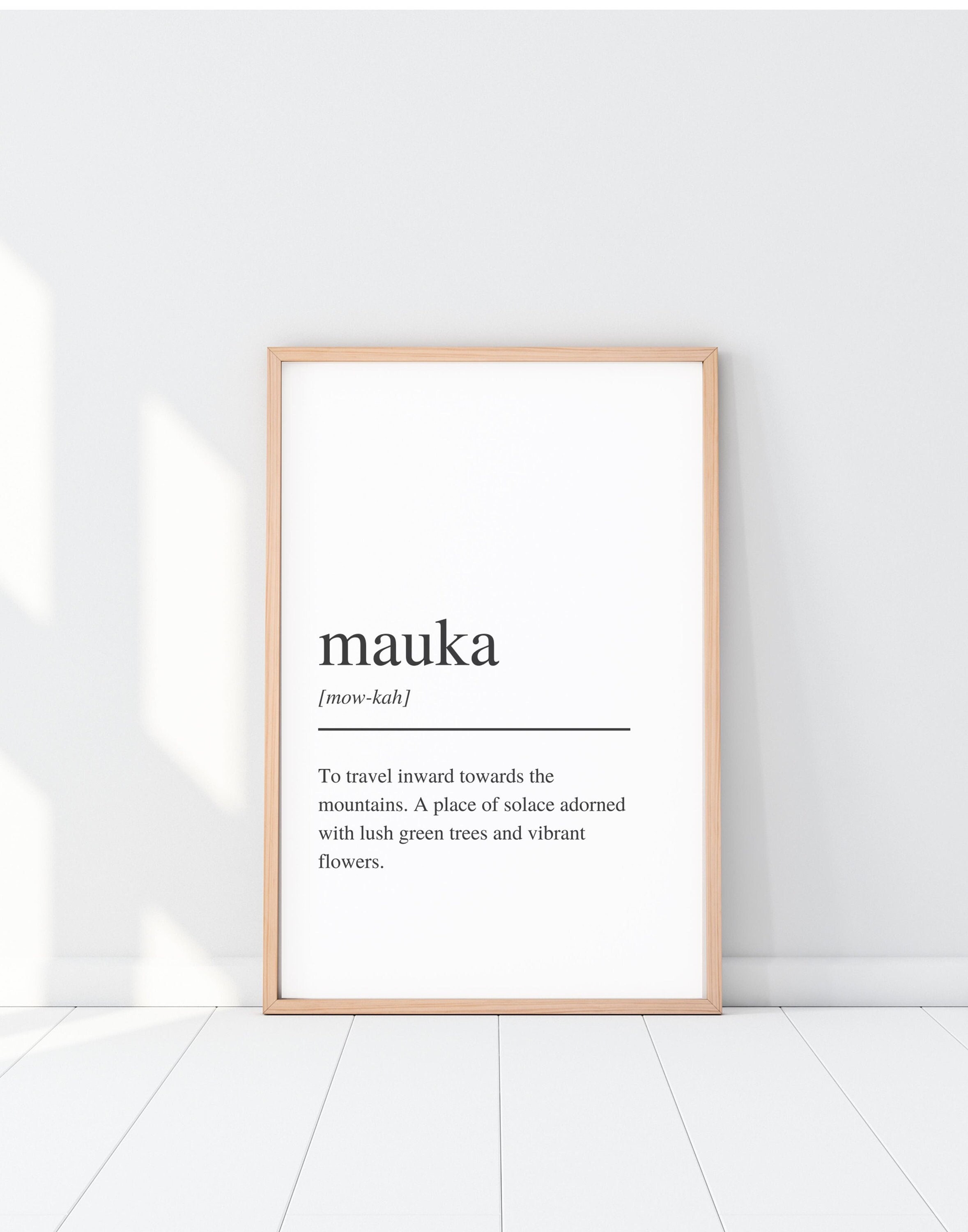 Mauka meaning store