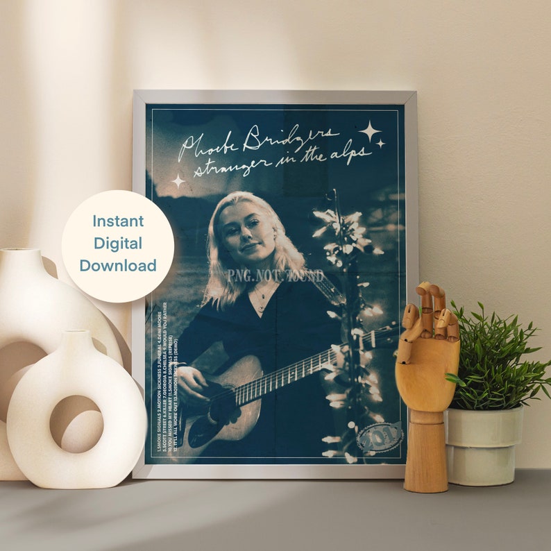 Phoebe Bridgers Stranger in the Alps Poster - Etsy