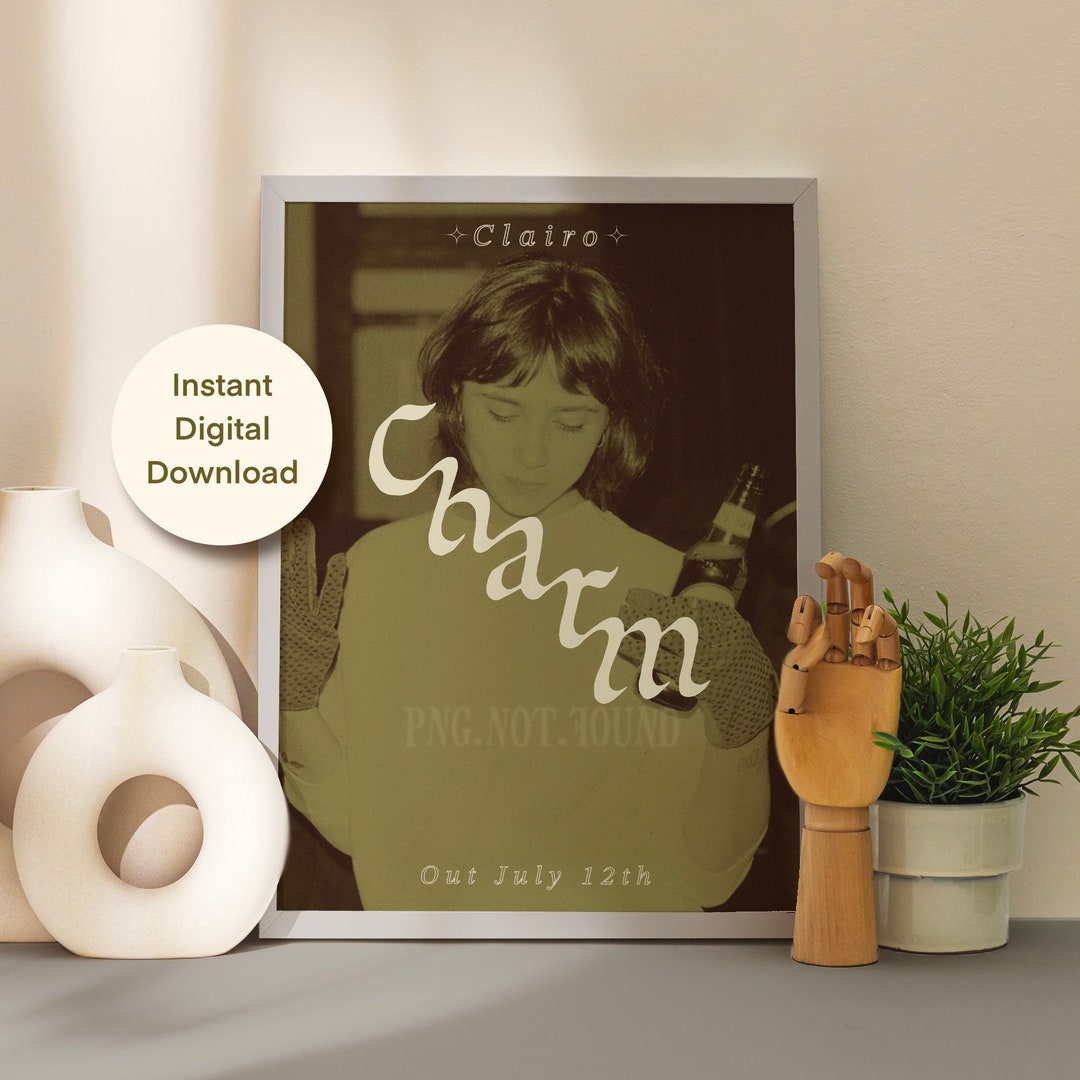 Clairo Charm Poster - Etsy