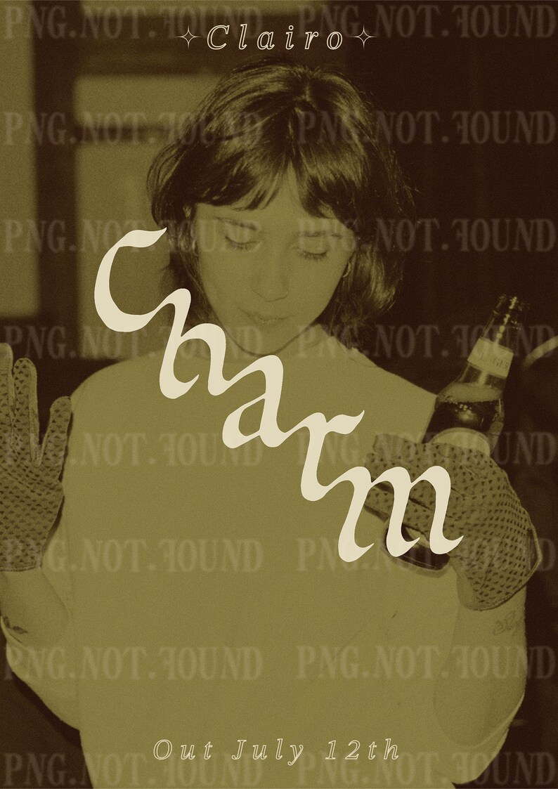 Clairo Charm Poster - Etsy