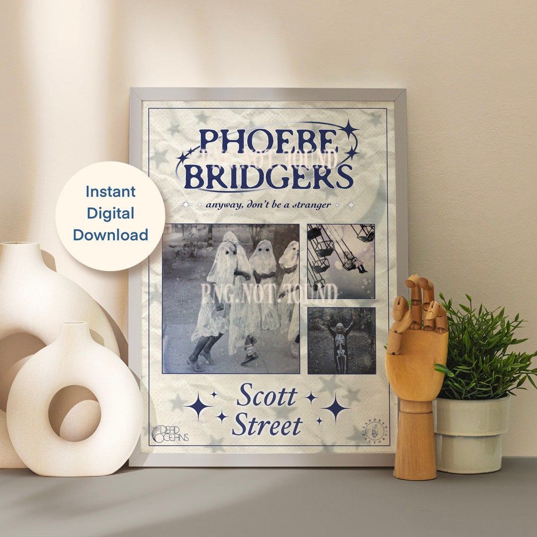 Scott Street - Phoebe Bridgers Poster (digital Download) - Etsy