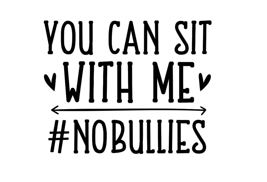 You CAN Sit With Me SVG File - Etsy