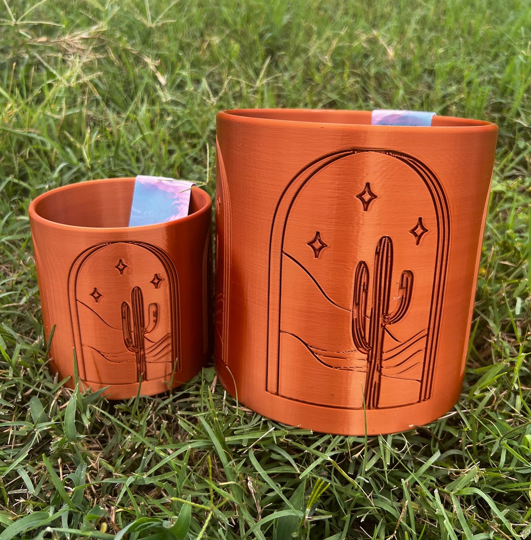 Plant Based 3D Printed Copper Planter - Etsy