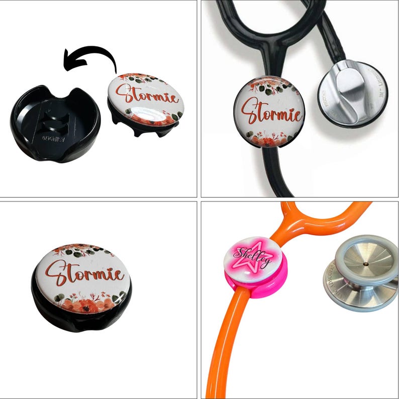 Stethoscope ID Tag Custom, Personalized Stethoscope Tag, Custom Nurse ...