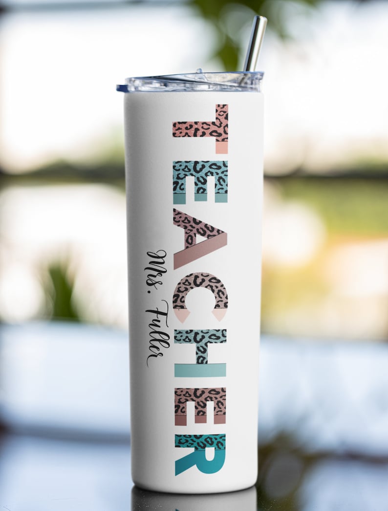 Teacher Tumbler PNG Teacher PNG Editable Tumbler Template - Etsy