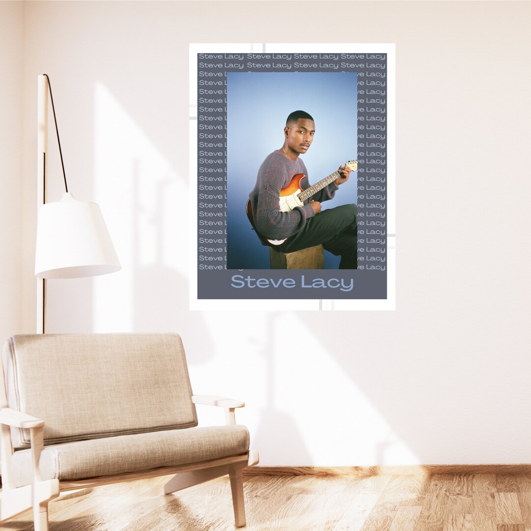Steve Lacy Guitar Poster Design- Digital Download - Etsy UK