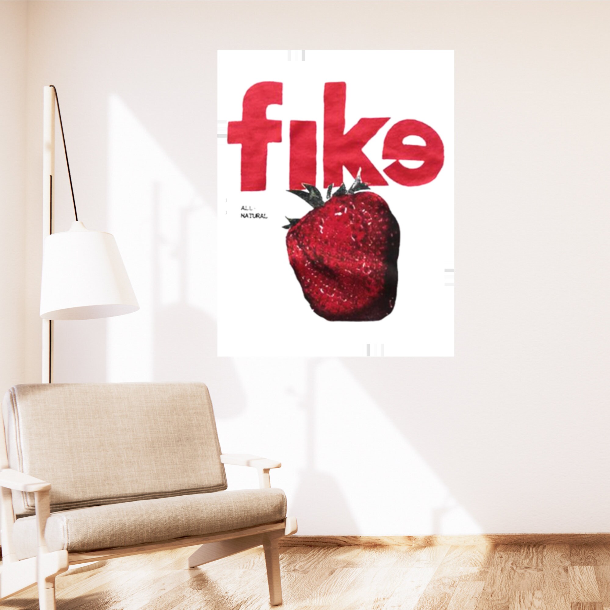 Dominic Fike Strawberry Poster Design - Etsy