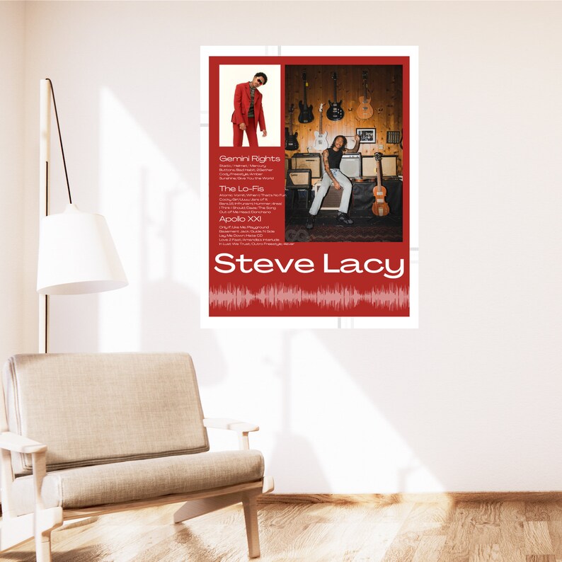 Steve Lacy Poster Design- Digital Download - Etsy