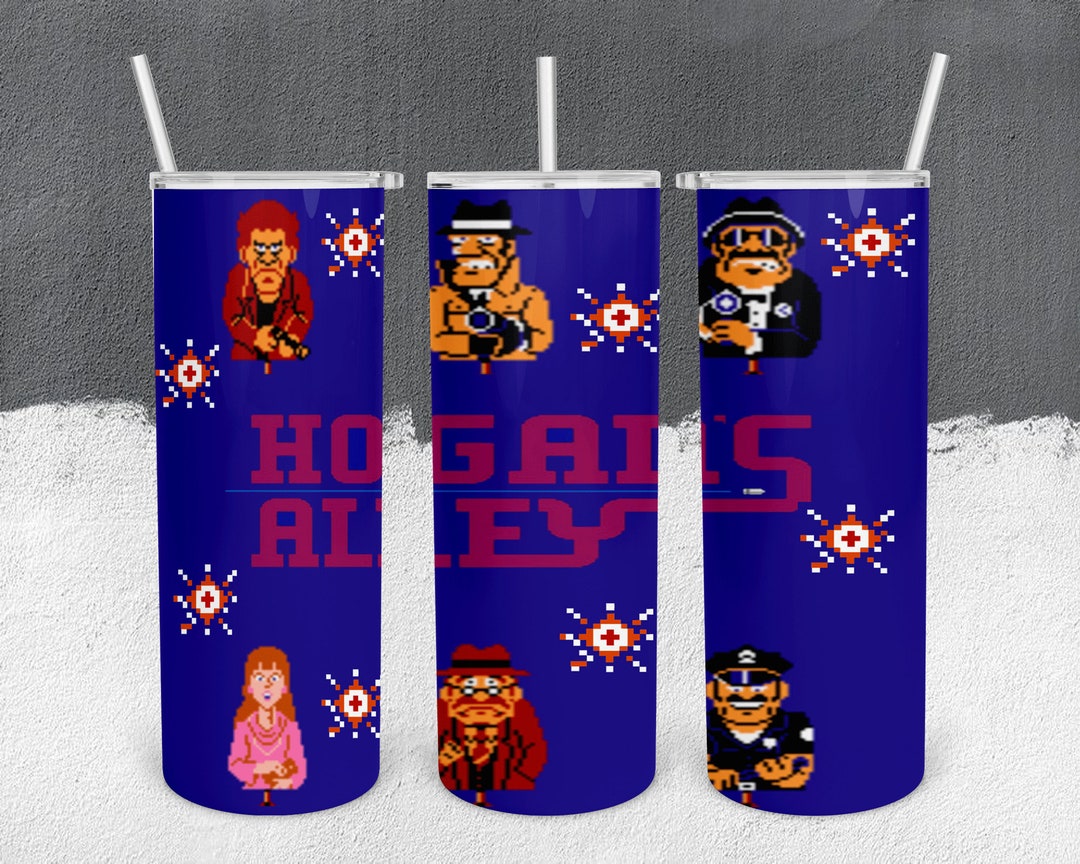 Nintendo NES Hogans Alley Video Arcade Game 20oz Insulated Stainless ...