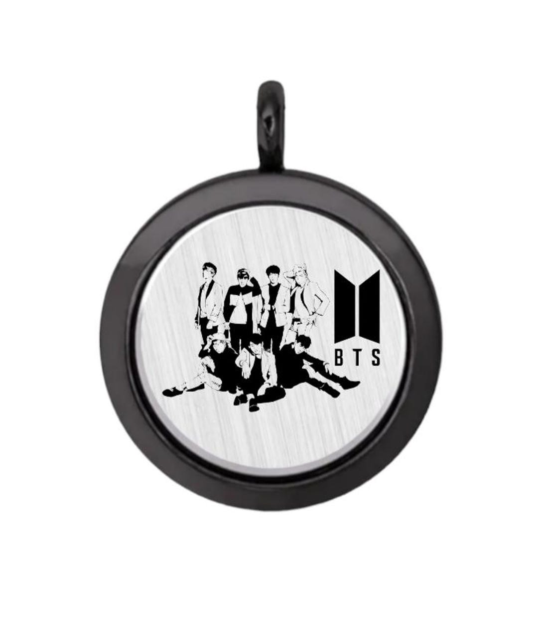 Iconic BTS Bangtan Sonyeondan Charm Locket Necklace - Etsy
