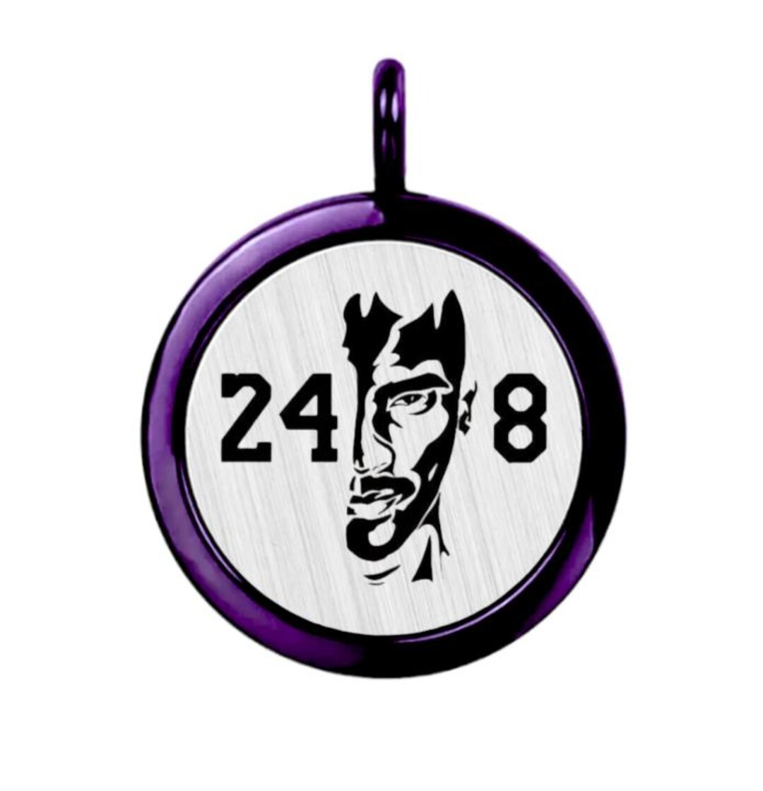 Iconic Kobe Bryant Charm Locket Necklace - Etsy