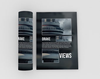 Views Album Cover Poster - Etsy