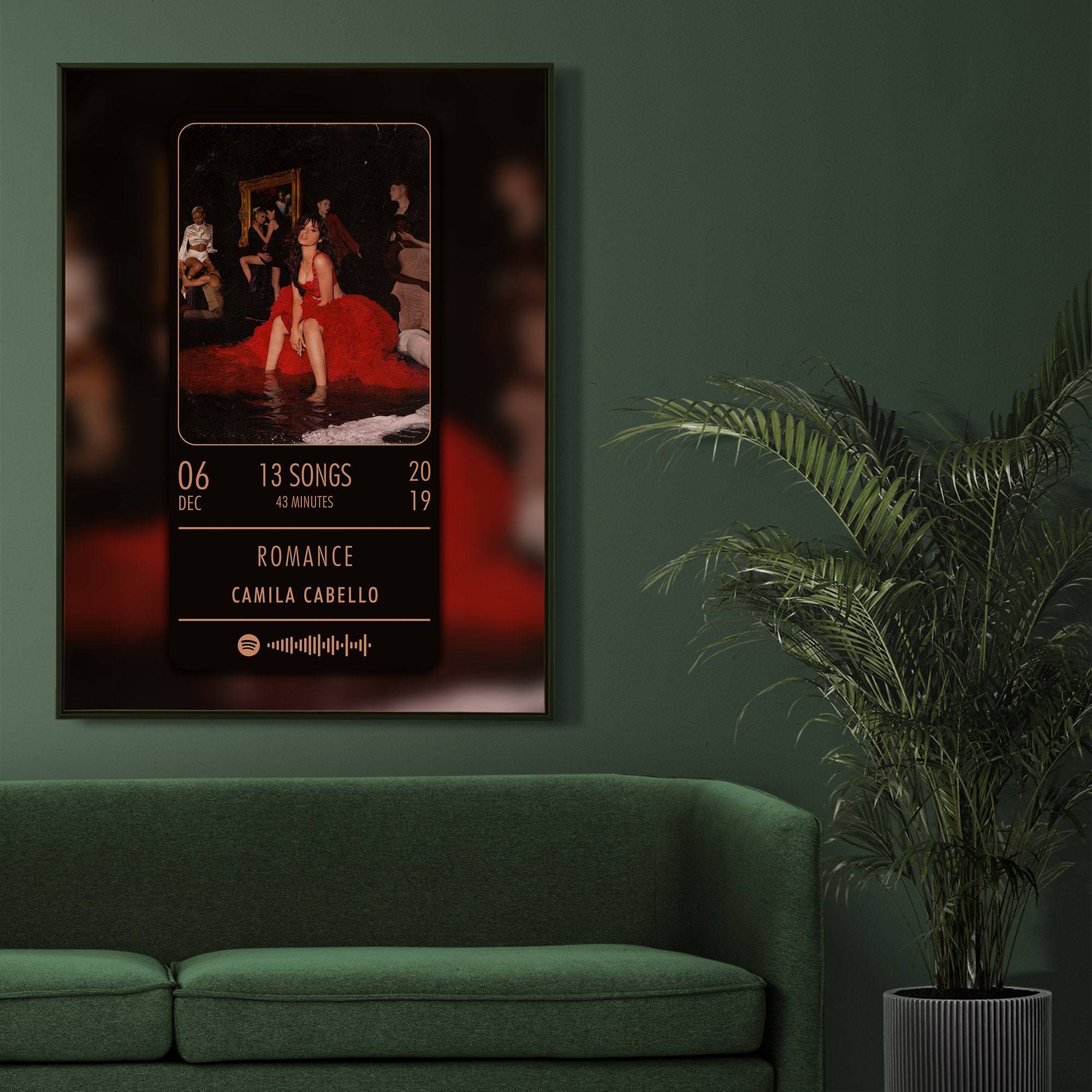 Camila Cabello Poster, Romance Poster, Camila Cabello Album Cover ...