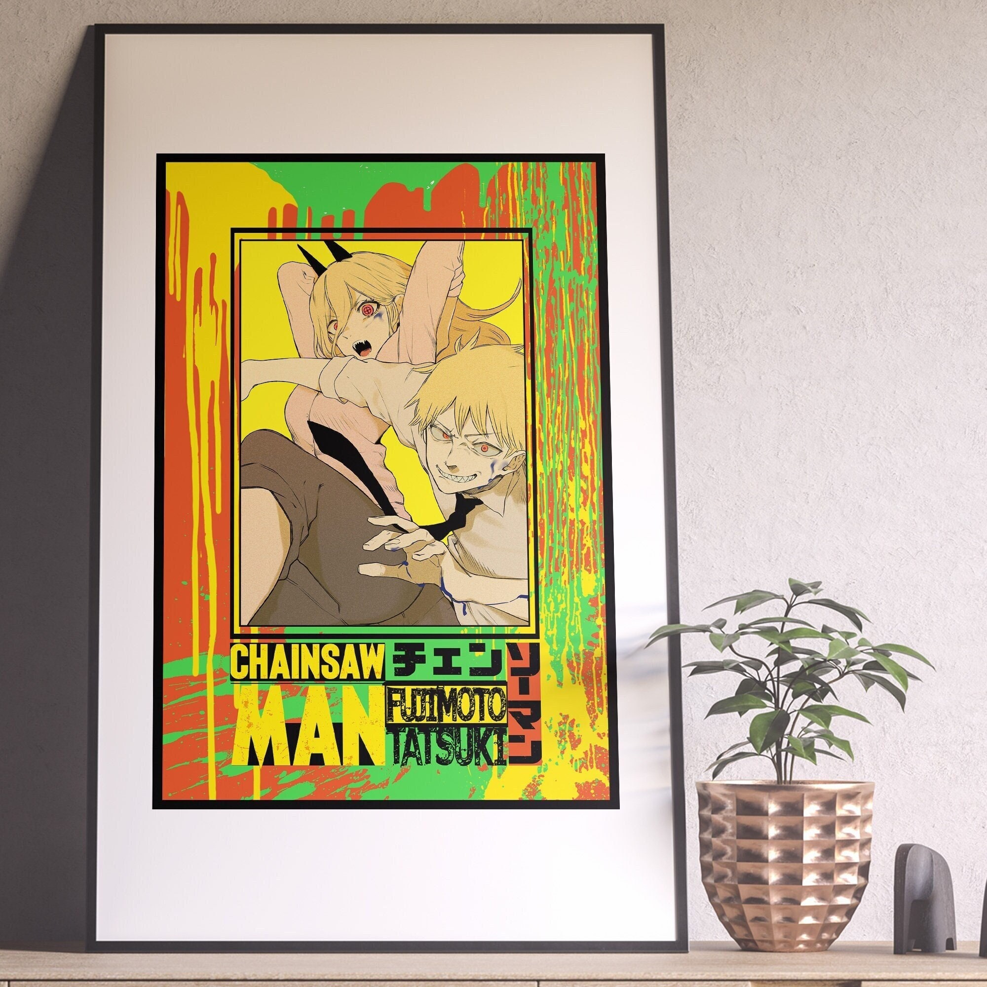 Anime Chainsaw Poster sold by Angelika | SKU 41823361 | 55% OFF Printerval