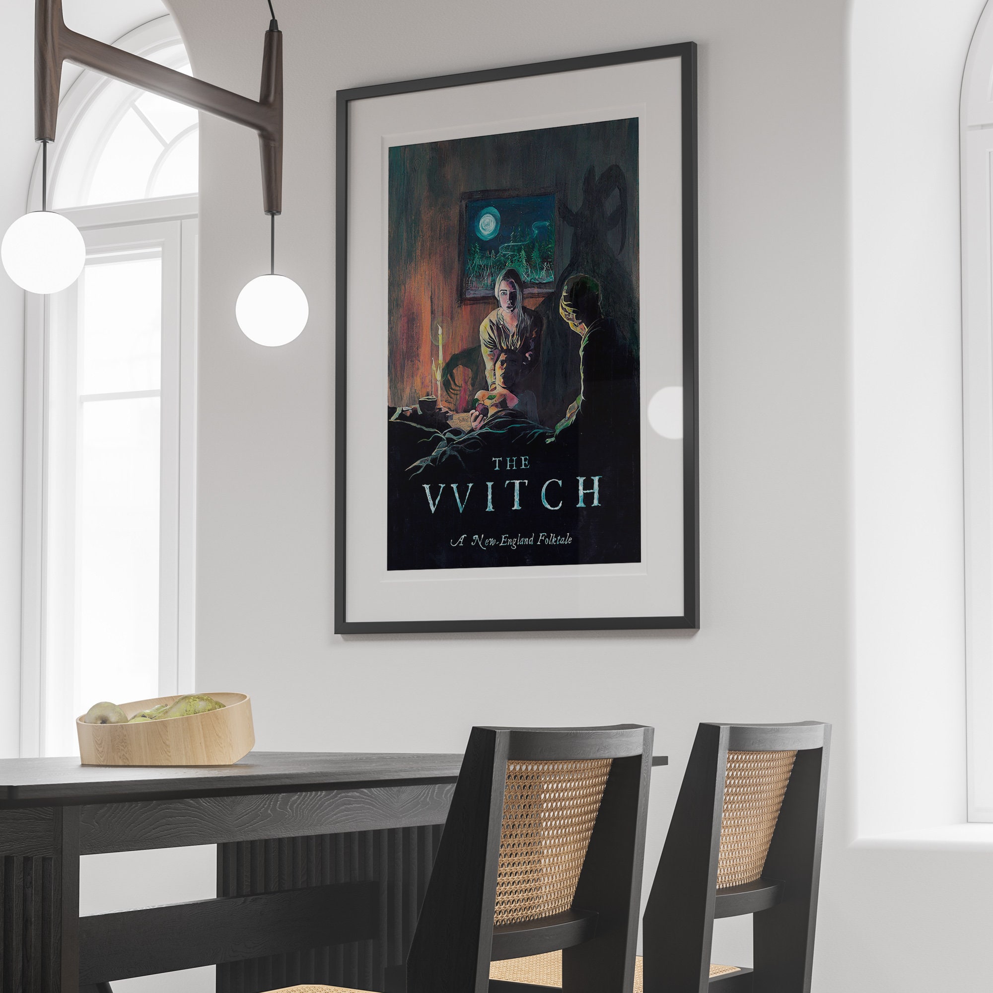 The VVitch Poster Minimalist The Witch Poster Horror Gore Poster sold ...