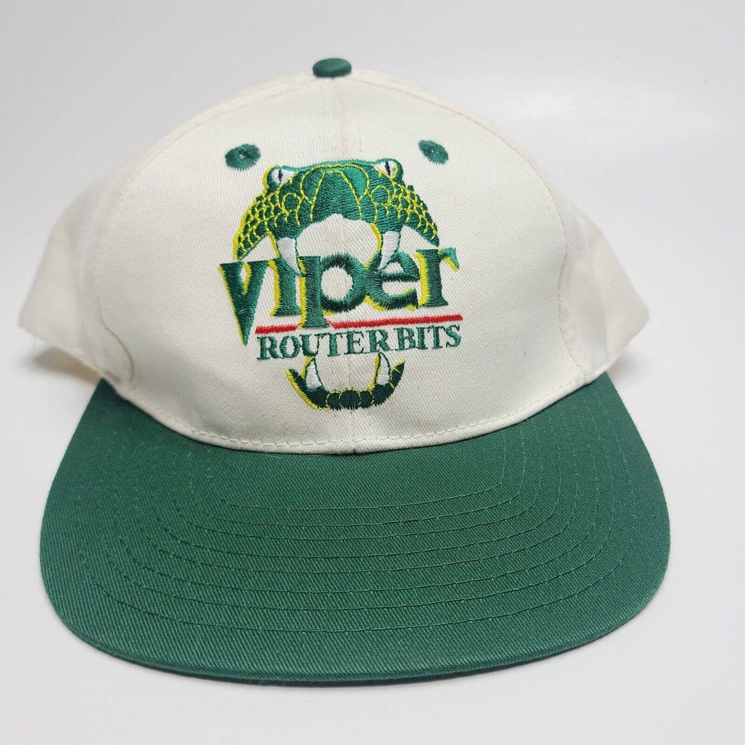 Vintage Viper Router Bit Oldham Ad Promo Embroidered Snake - Etsy